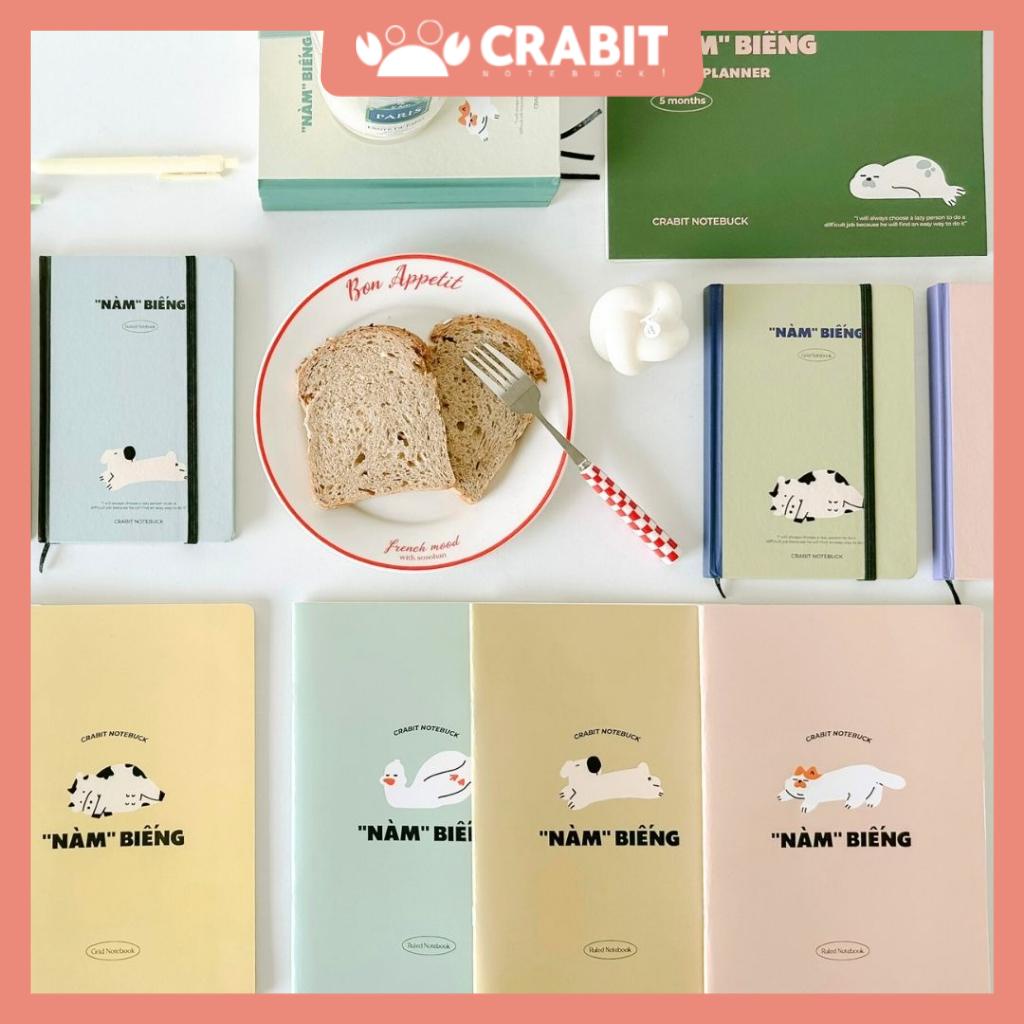 Vở kẻ ngang sổ tay dot grid study planner 80 120 trang 100gsm Crabit ...