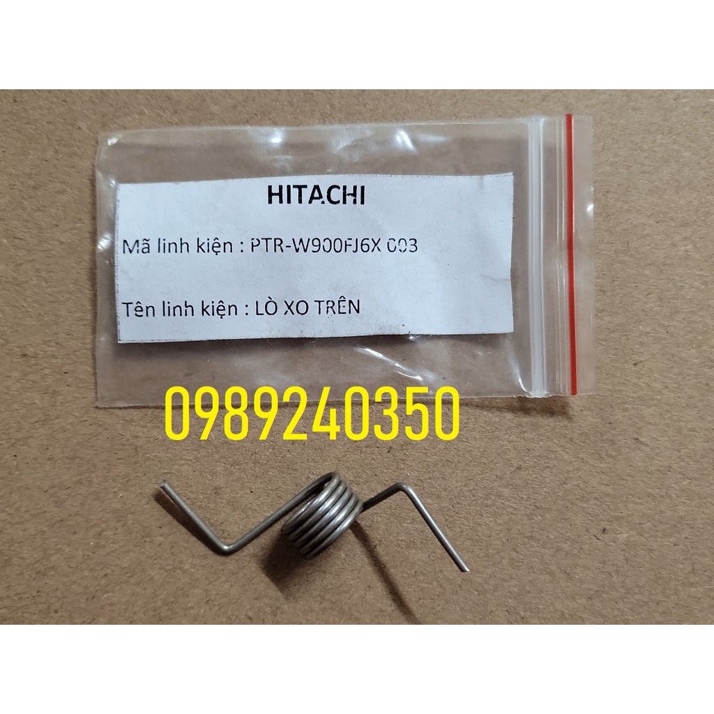 Lò xo cánh cửa tủ lạnh Hitachi phía trên ngăn mát chính hãng | Shopee ...