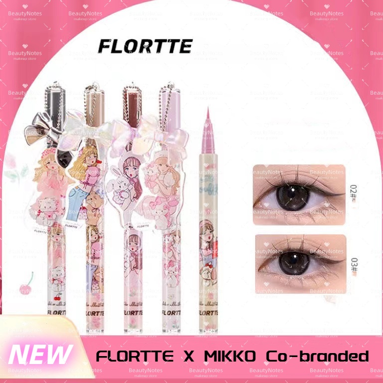 Bút Kẻ Mắt Chống Nước Mượt Mà Như Tơ Tằm Thương Hiệu FLORTTE MIKKO | Shopee Việt Nam