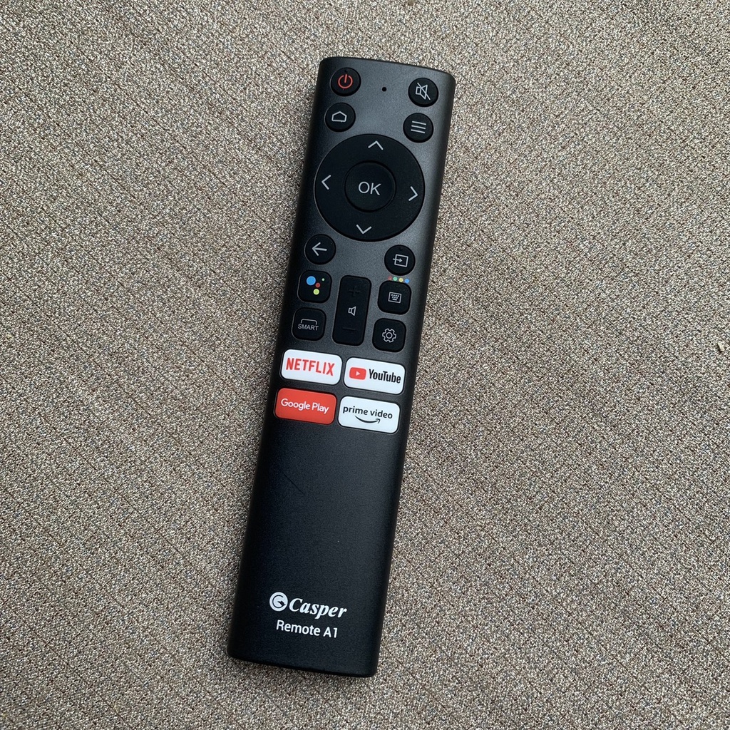 Điều khiển tivi Casper giọng nói chính hãng, mới 100%, remote caper ...