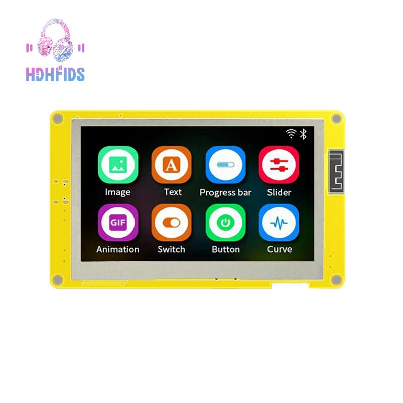 Bảng Mạch ESP32-S3 HMI 8M PSRAM 16M Flash 4.3 Inch RGB LCD TFT Cho Arduino LVGL WIFI & Bl Thông ...