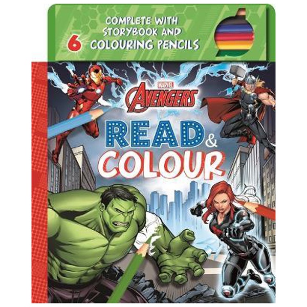 Marvel Avengers Read & Colour | Shopee Việt Nam