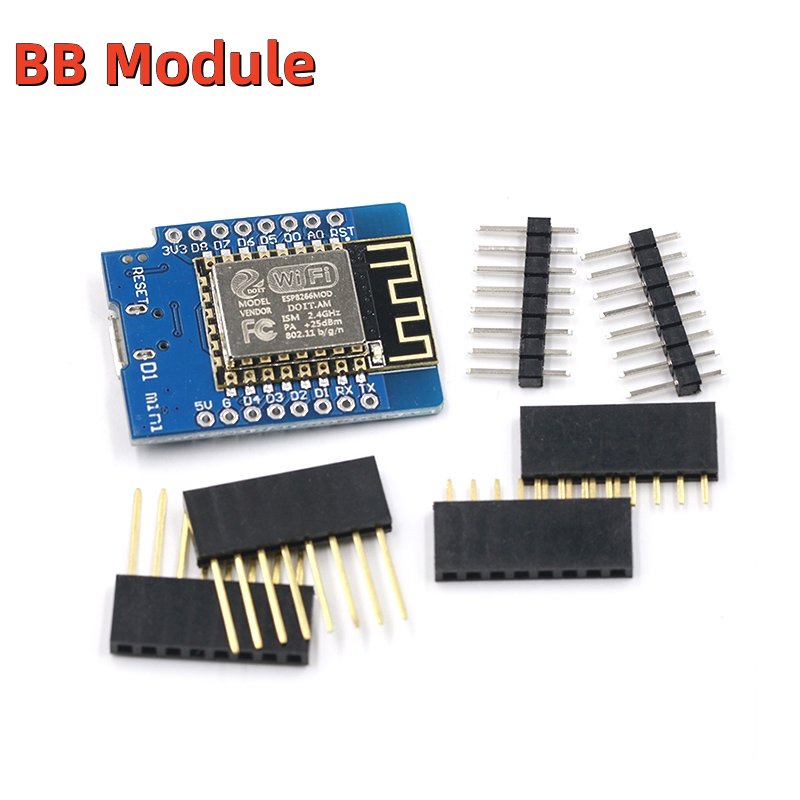 Bảng Mạch Phát Triển wifi mini esp8266 esp-12 wemos d1 micro usb 3.3v ...