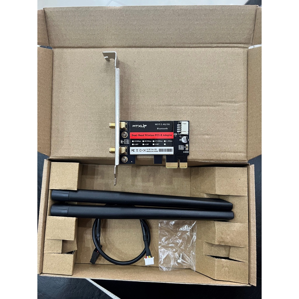 Card Wifi Bluetooth Cho PC LINKSYS Intel Ac 7260 PCI-e x1 Mới nguyên ...