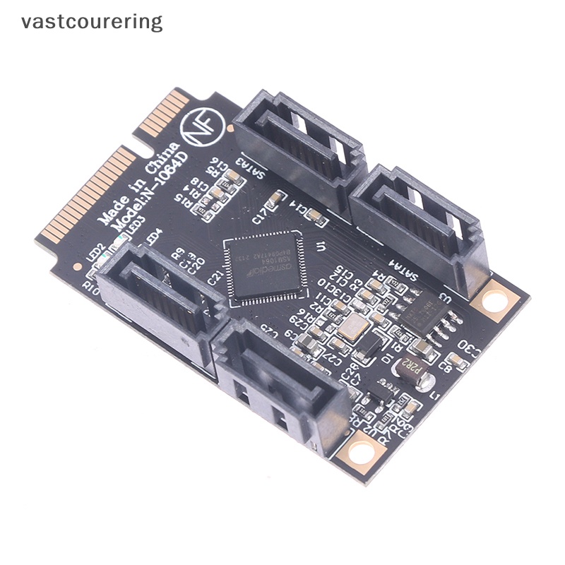 Card Mở Rộng Pci E Pci Express Sang 4 Cổng Sata 3 0 Cho Ổ Cứng Ssd Hdd