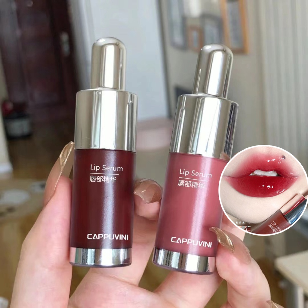 Son Môi CAPPUVINI Dưỡng Ẩm Chống Thấm Nước Thiết Kế Chai Nhỏ Nhắn ...