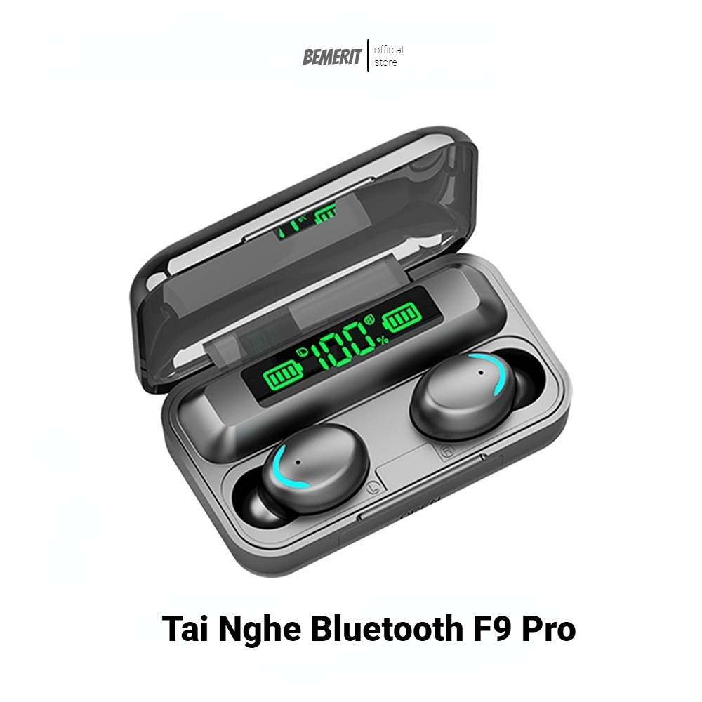 Tai Nghe F9 PRO Bluetooth 5.0 TWS Wireless Stereo Hifi Màn Hình Led Với ...