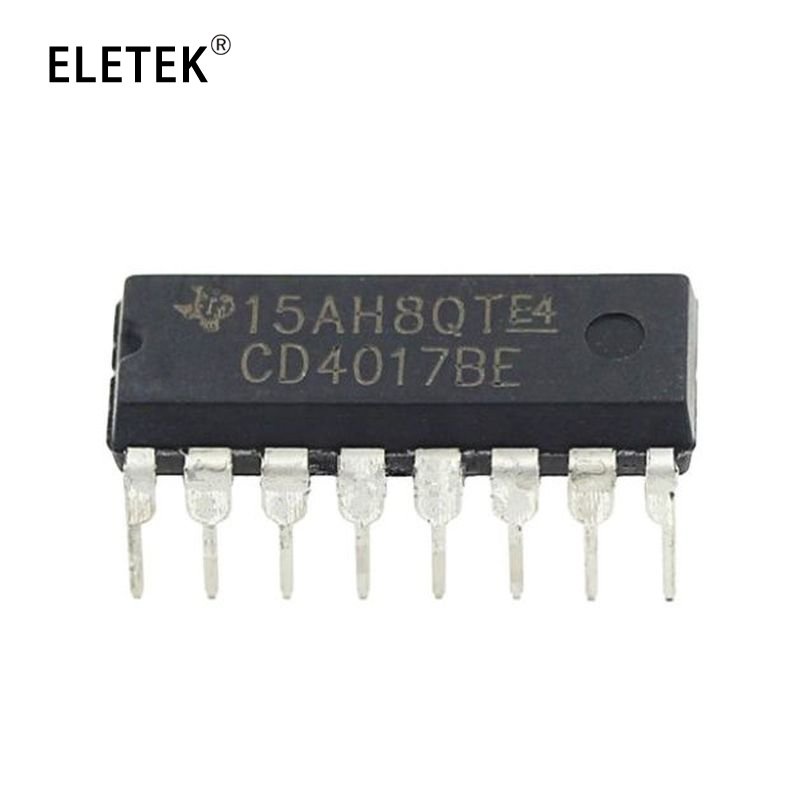 Set 10 Chip IC Chip CD4017BE CD4017 DIP16 4017 Mới Chính Hãng | Shopee ...