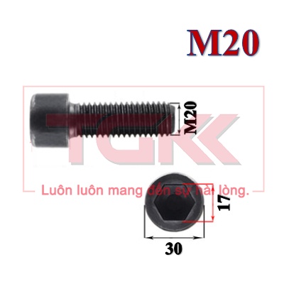 Bulong LGC đầu trụ M20 (130-200mm) | Shopee Việt Nam