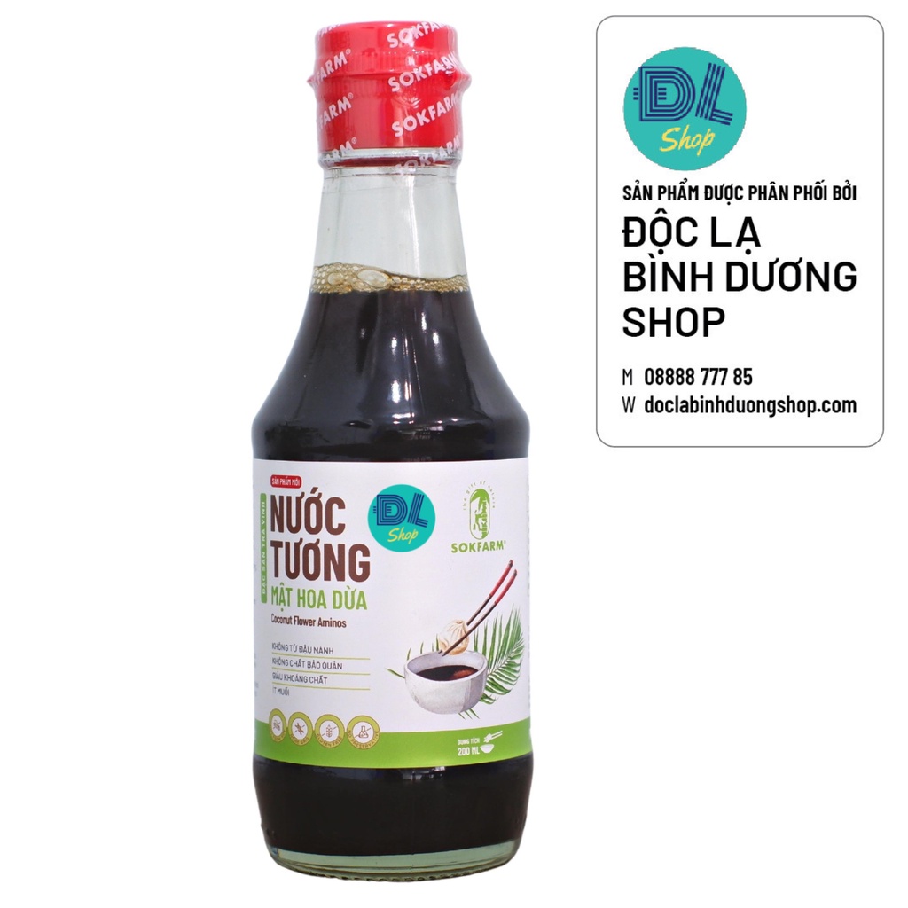 Nước tương hoa dừa 200ml | Shopee Việt Nam