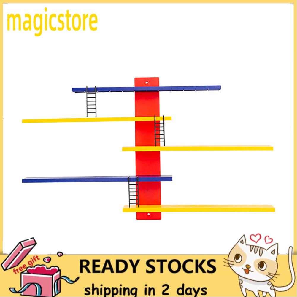 Magicstore Wall Shelves Floating Ladder Design for Nursery | Shopee ...