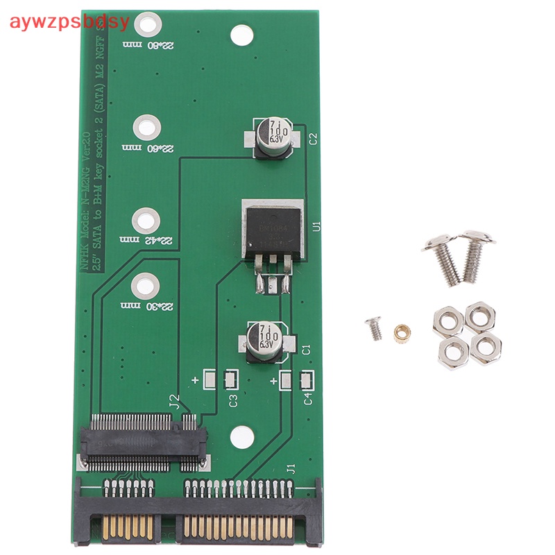 {Aywzpsbdsy} NGFF (m2) SSD to 2.5 inch SATA Adapter M.2 NGFF SSD to ...