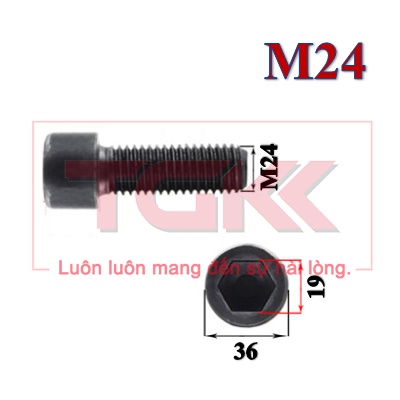 Bulong LGC đầu trụ M24 (50-90mm) | Shopee Việt Nam