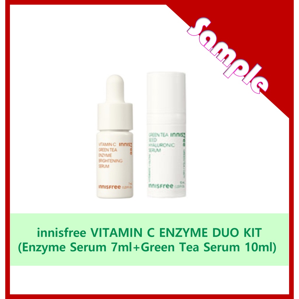 [MẪU] BỘ KIT ENZYME DUO innisfree VITAMIN C / [SAMPLE] innisfree VITAMIN C ENZYME DUO KIT(Enzyme ...