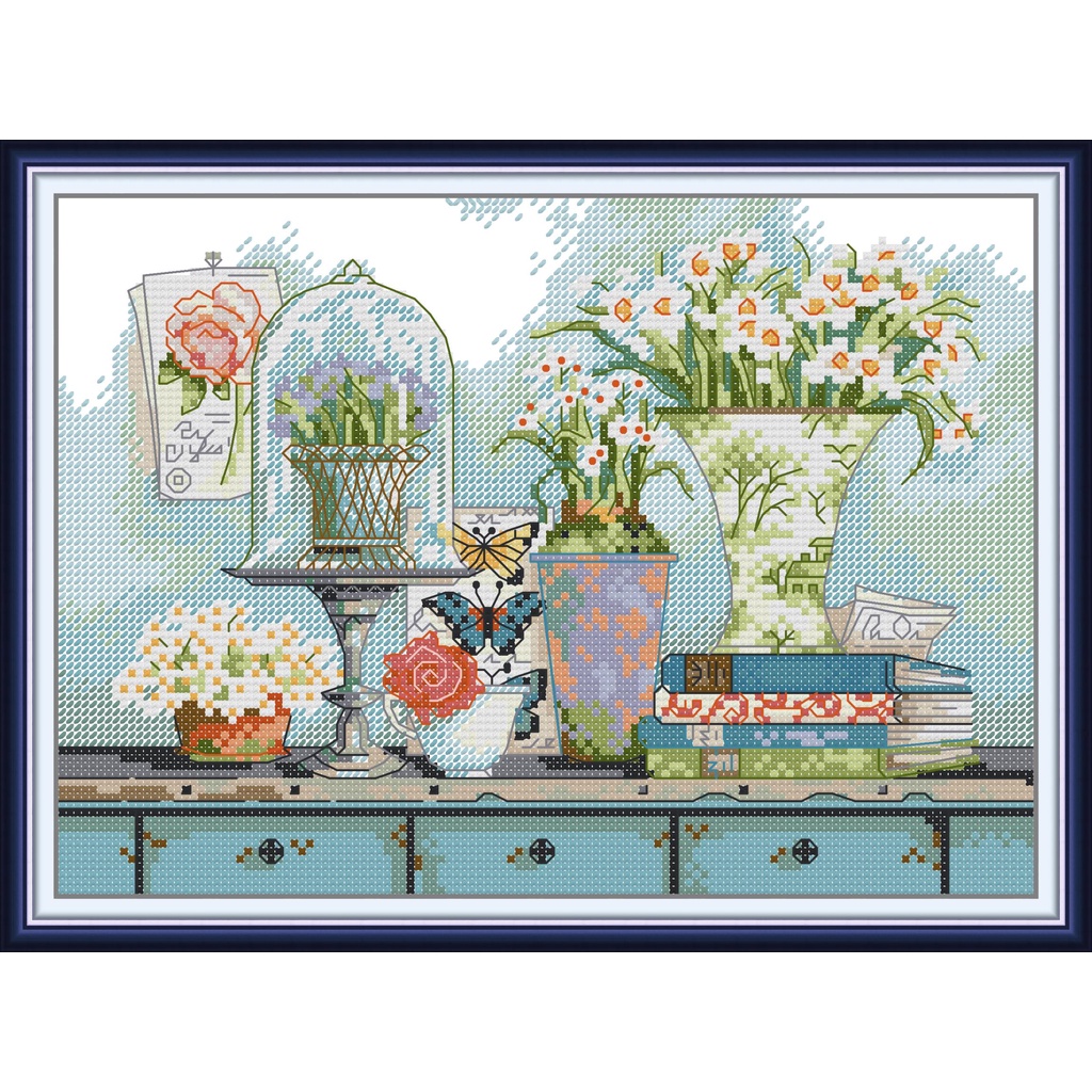 Joy Sunday Cross Stitch Ktis dành cho người lớn DMC Threads Trung Quốc ...