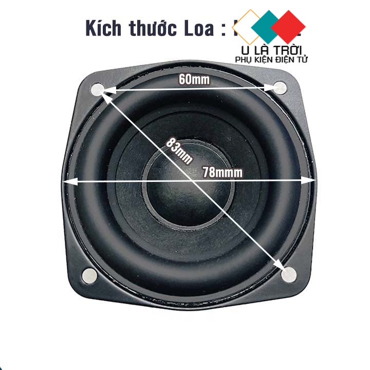 Loa Mid Bass LG 15W 4R 78mm Chất Lượng | Shopee Việt Nam