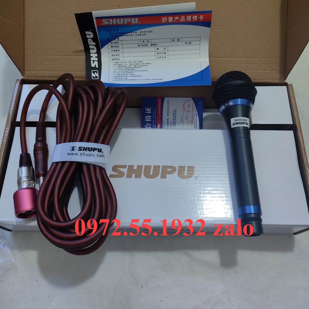 Mic dây - micro shupu hảnh ghất lượng cao chống hú rít - hát karaoke ...
