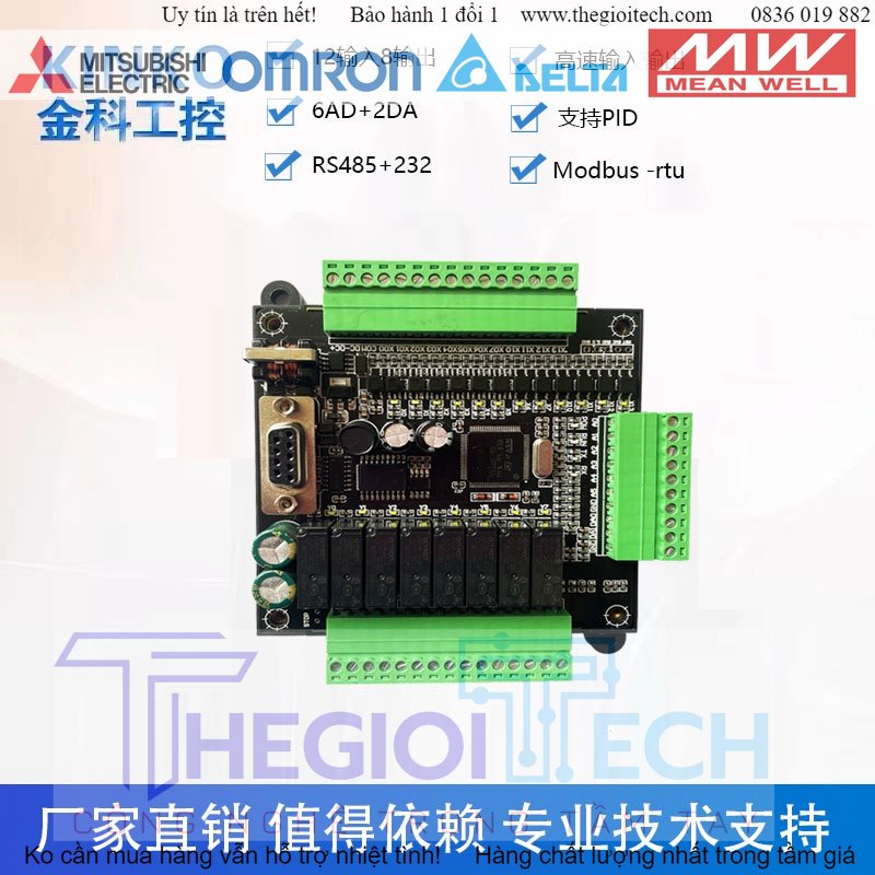 Bảng Điều Khiển Công Nghiệp PLC Bộ Điều Khiển Trong Nước Tương Thích Với Mitsubishi Fx3u ...