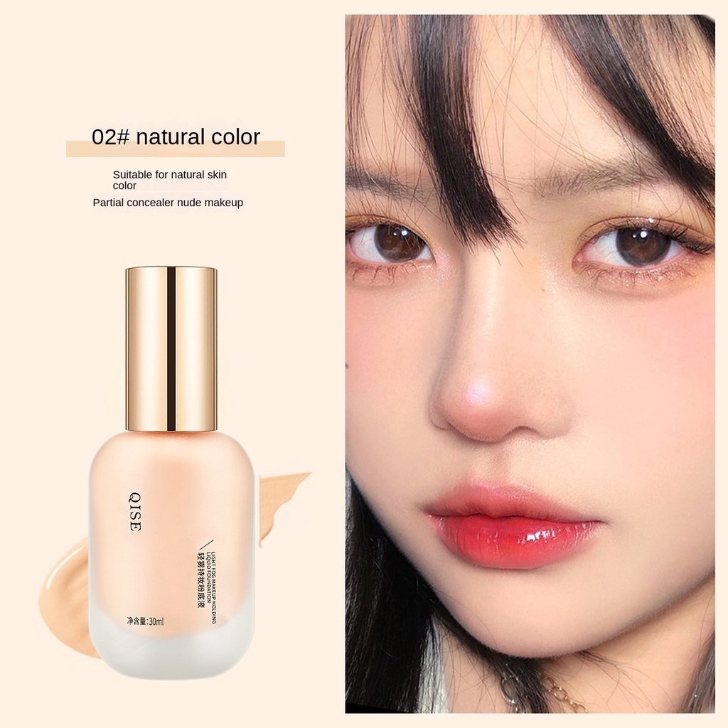 Kem Nền QISE Che Khuyết Điểm Dưỡng Ẩm Chống Thấm Nước Lâu Trôi Trang Điểm Hàng Ngày | Shopee ...