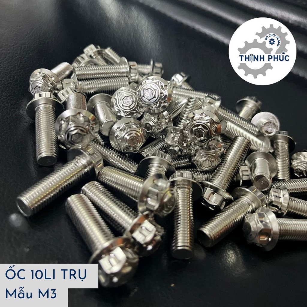 Ốc 10li trụ mẫu M3 và mẫu Thái inox304 | Shopee Việt Nam