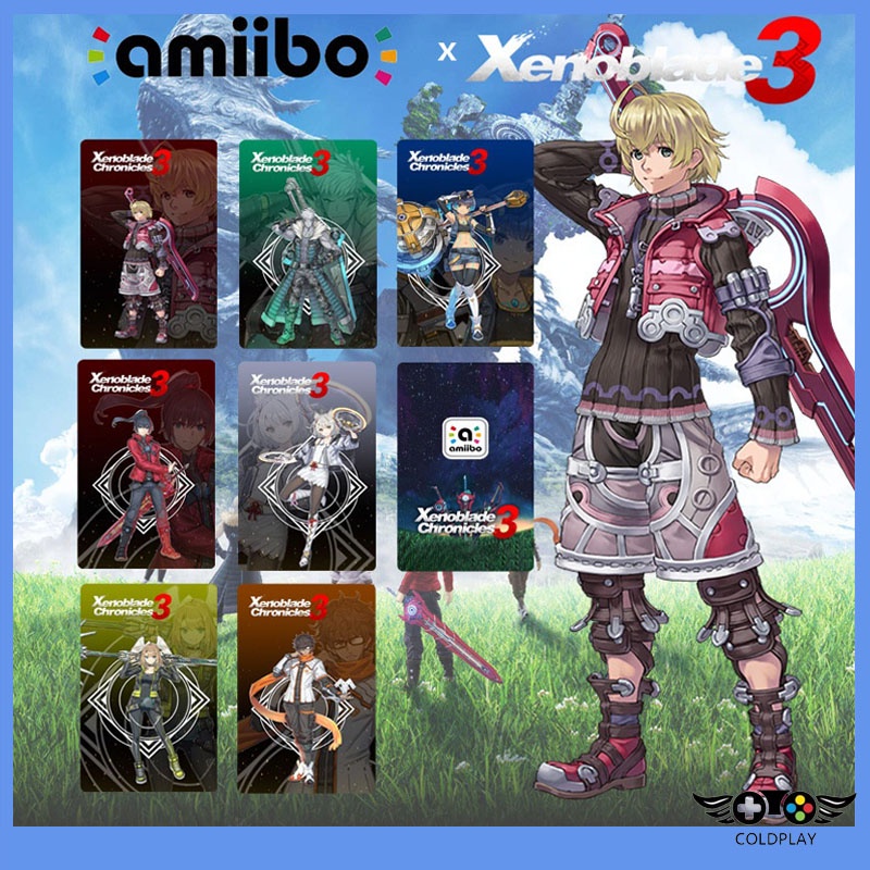 Thẻ Chơi Game Xenoblade Chronicles 3 Amiibo NS Switch Cho Nintendo ...