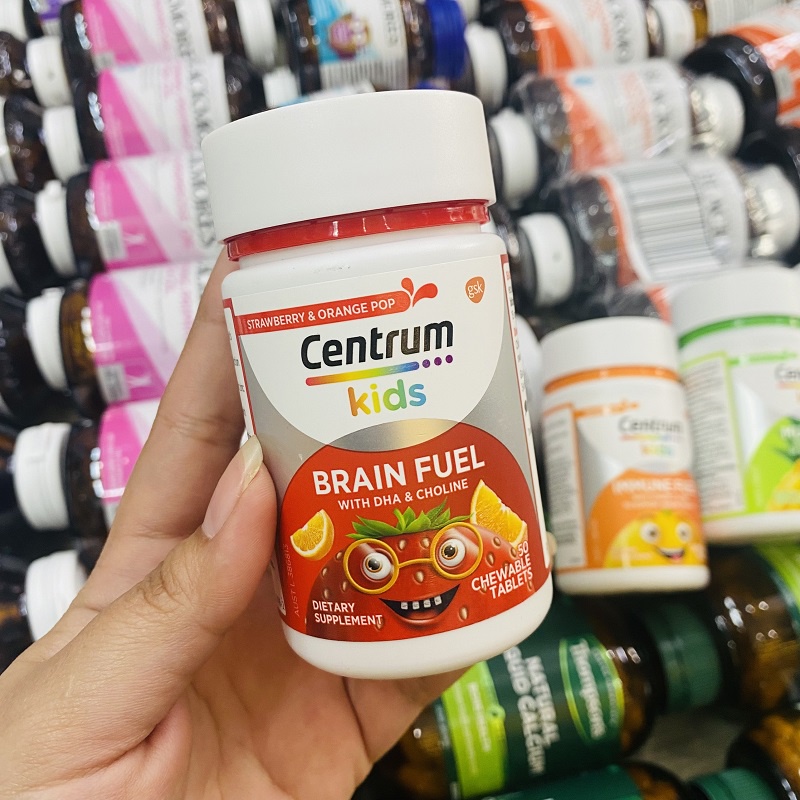 [Chính hãng] VIÊN NHAI CENTRUM KIDS BRAIN FUEL BỔ SUNG DHA VÀ CHOLINE ...