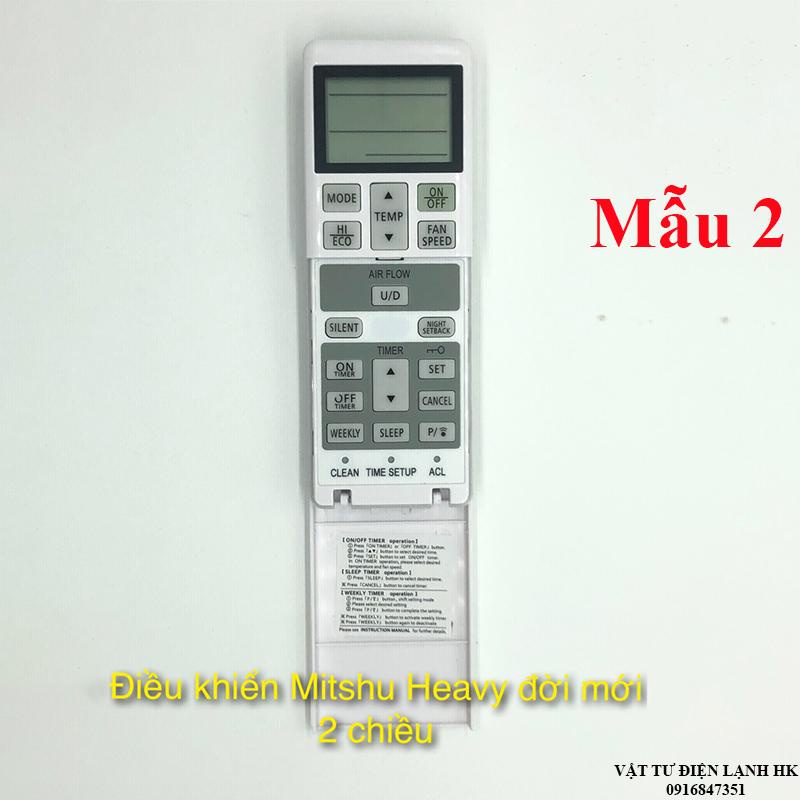 Remote máy lạnh Mitsubishi Heavy Industries, điều khiển điều hòa Mitsu ...