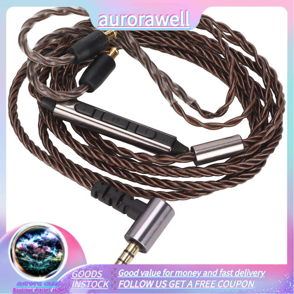 Aurorawell Headphone Upgrade Cable Replacement Headphone Cable Silver ...