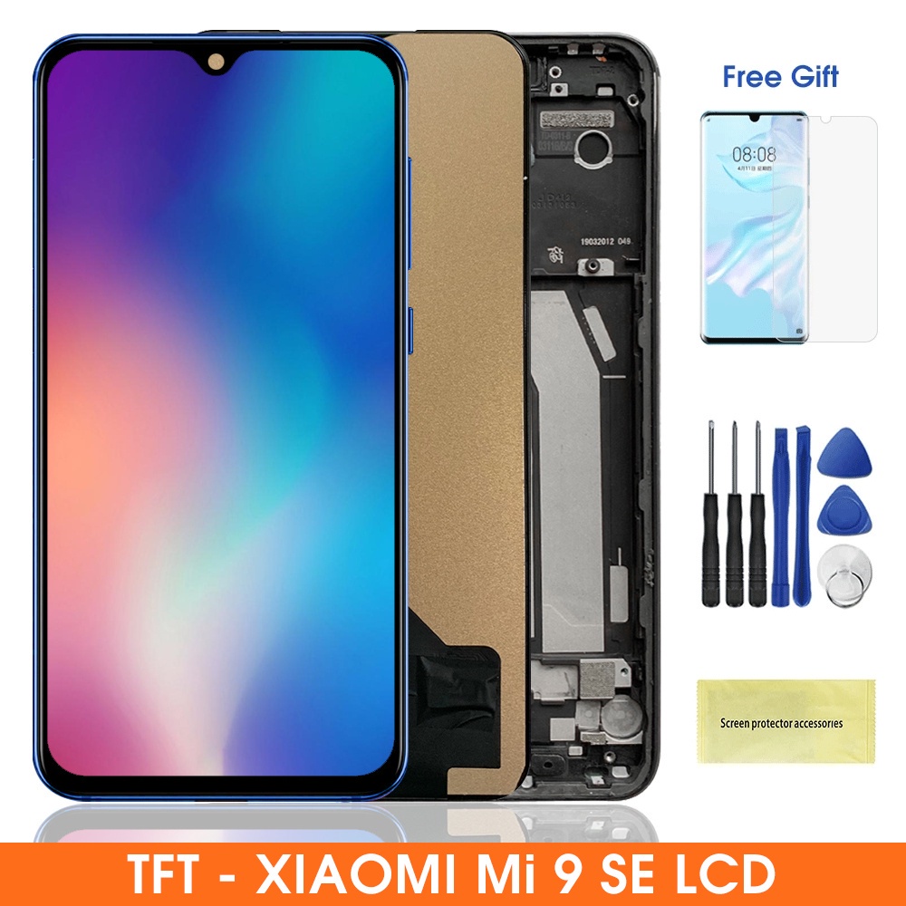 [TZT] OLED Zin Màn Hình điện thoại Cho Xiaomi Mi 9 SE LCD thay thế màn ...