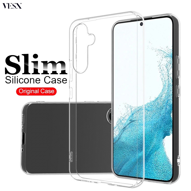 Ốp lưng trong suốt chống sốc chống bụi cho Samsung ss Galaxy S23 FE A55 A35 A15 A25 A35 A55 A06 ...