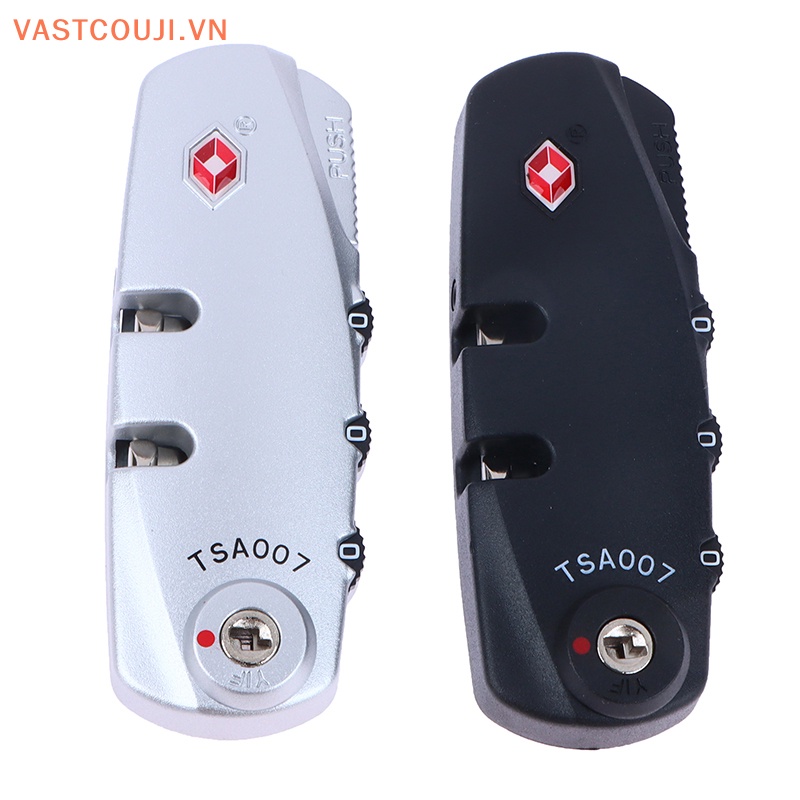 Ổ Khóa Mật Khẩu 3 Chữ Số Va Li Du Lịch Va Li Màu Đen | Shopee Việt Nam