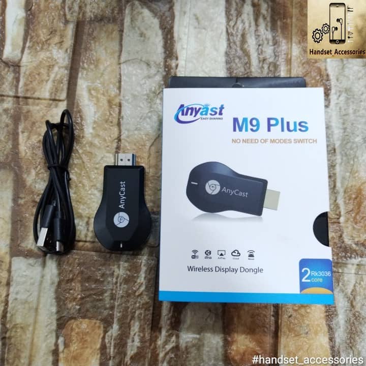 Điện Thoại Bộ Điều Khiển tv anycast m9 plus Không Dây hdmi Có Màn Hình Hiển Thị Cùng Bộ Điều ...
