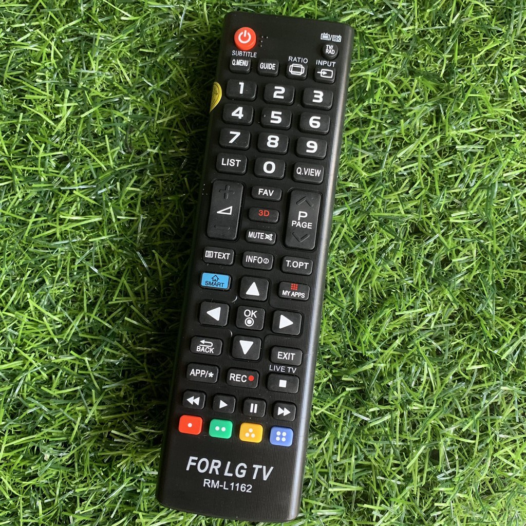 Điều khiển tivi LG RM-L1162, Remote tivi lg thường - Hàng tốt, tặng kèm pin | Shopee Việt Nam