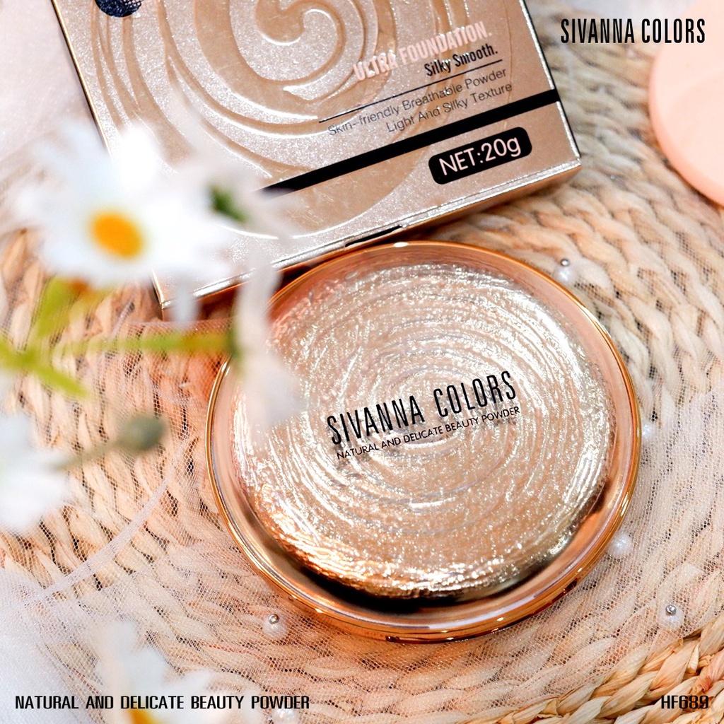 Phấn Phủ Sivanna Mịn Che Phủ Cao Sivanna Colors Ultra Foundation Silky ...
