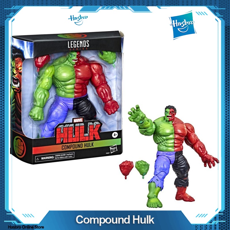 Hasbro Marvel Legends Series Scale Compound Hulk, Includes Premium ...