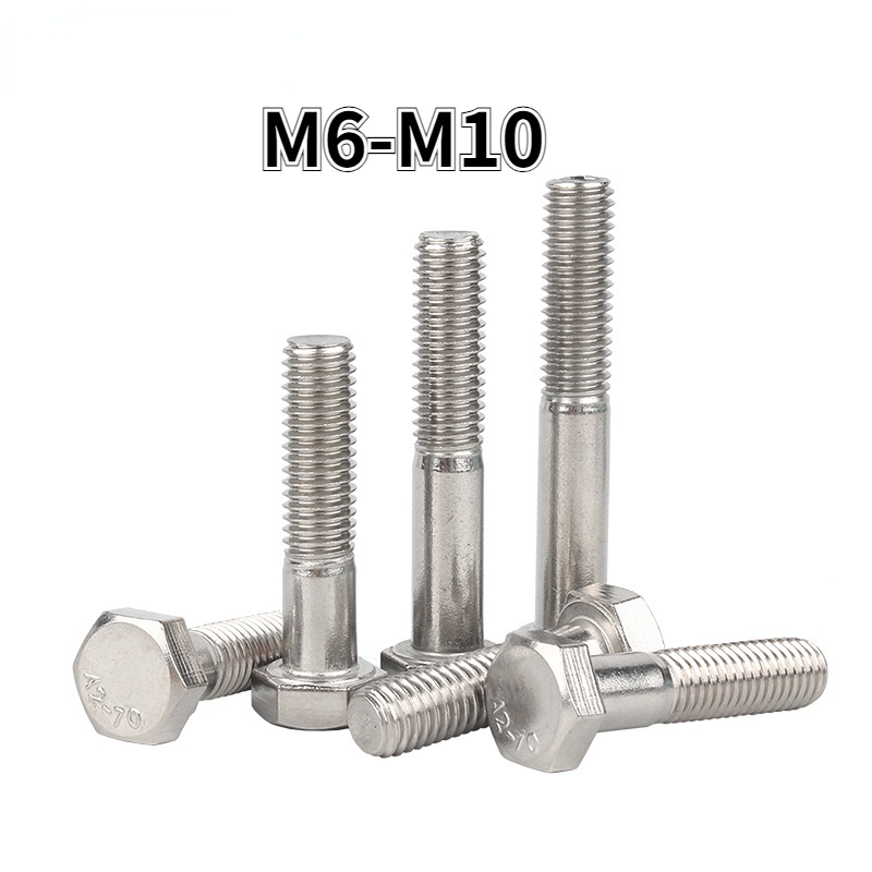 [xjk] 304 vít lục giác bên ngoài bằng thép không gỉ half-thread vít mở rộng bu lông lục giác bên ...