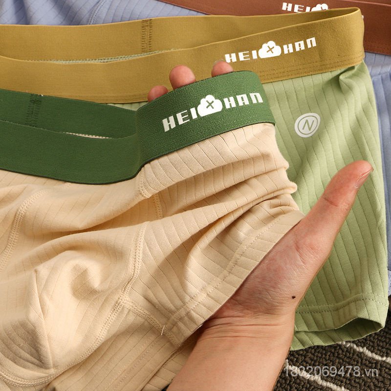 Bộ 4 Quần Lót Boxer Cotton Thoáng Khí Thời Trang Mùa Hè Cho Nam ...