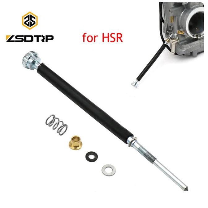 ZSDTRP Long Flexible Cable Idle Screw for Mikuni HSR 42/45/48 Flatslide ...
