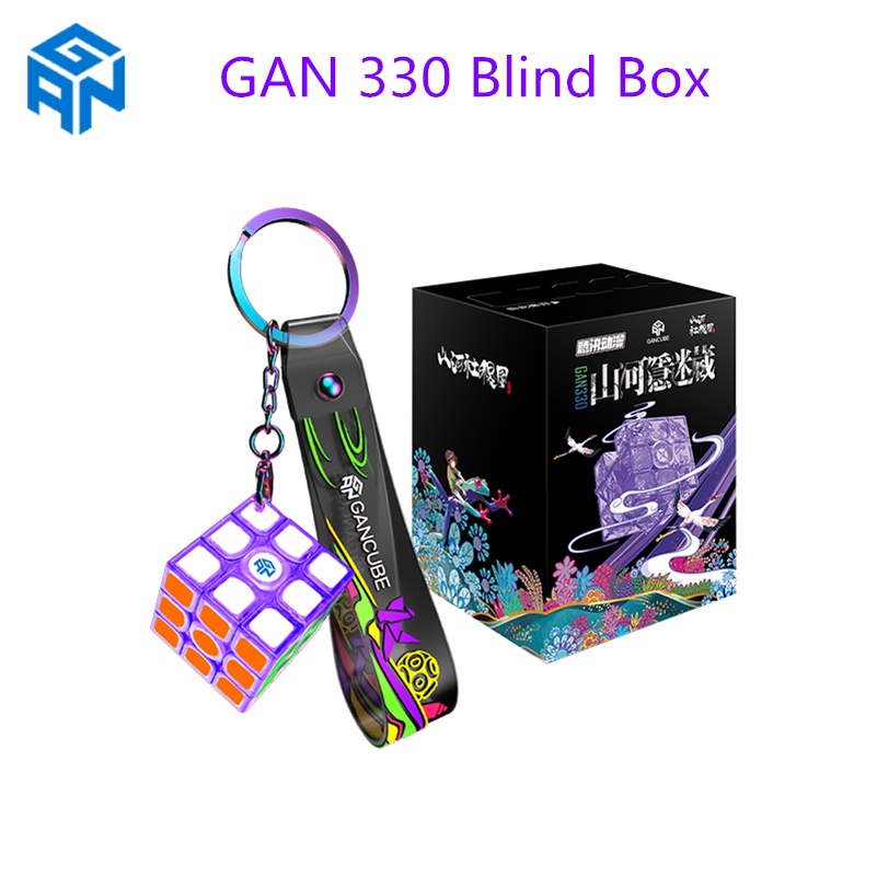 GAN330 x Blind box GAN330 Khối lập phương 3x3x3 Hộp đựng chìa khóa GAN ...