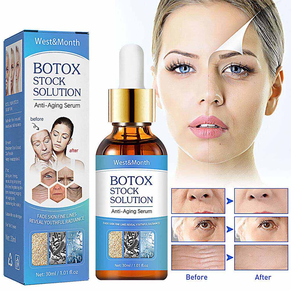 Wrinkle Remove Instant Face Serum Skin Tightening Anti-Aging Serum 30ml ...