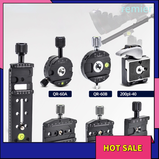 Re quick release plate bộ điều hợp kết nối nhanh chân máy bằng hợp kim ...