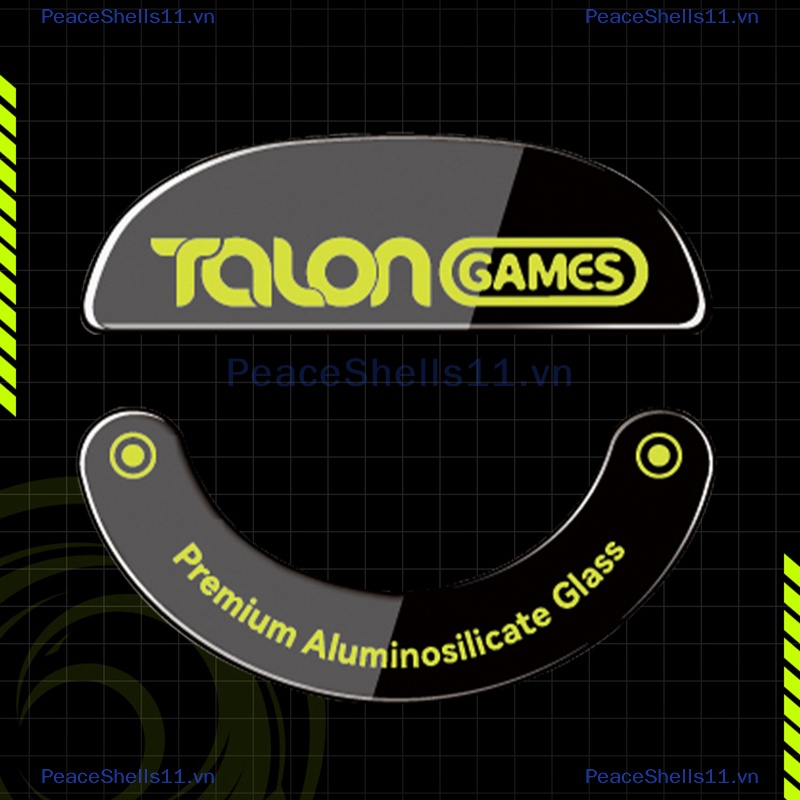 Peaceshells 1pack talongames glass mouse skates glide feet pads mouse ...
