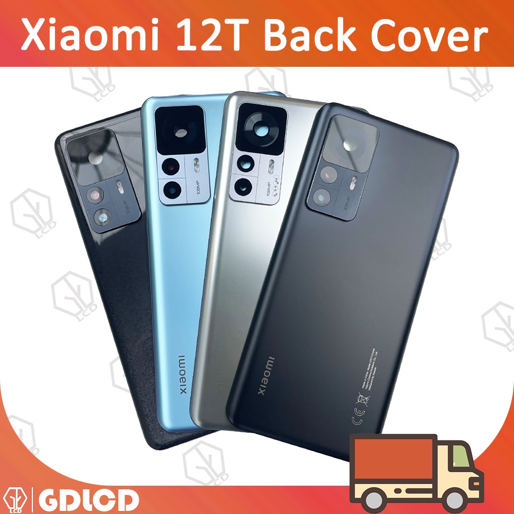 Nắp Lưng Điện Thoại Bằng Kính Thay Thế Chuyên Dụng Cho Xiaomi 12t 12t