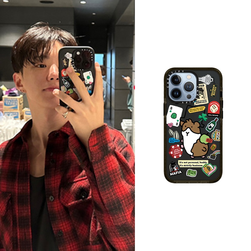 Seventeen Casetify HOSHI Cùng Koki Chó Miếng Dán Dành Cho iPhone 16 15 14 Pro 13 12 11 Pro Max ...