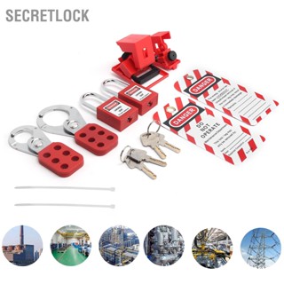 [Hàng Sẵn] Lockout Kit - Bộ khóa loto - Lockout Tagout Kit Đa năng với Thẻ cảnh báo Hasp Ổ khóa ...
