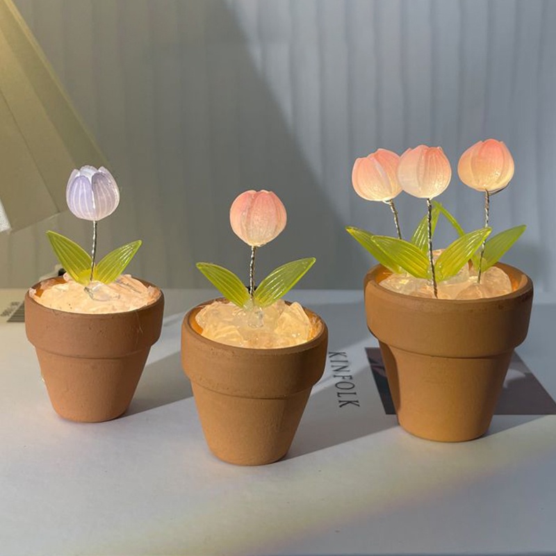 Đèn Ngủ Để Bàn Hình Hoa Tulip DIY Trang Trí Cho Ngày Của Mẹ | Shopee ...