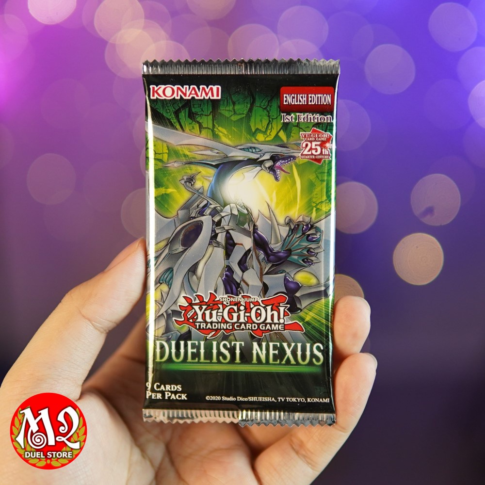 Gói thẻ bài Yugioh Duelist Nexus Booster Pack - 9 lá bài - Chính hãng Konami - Nhập khẩu Anh ...