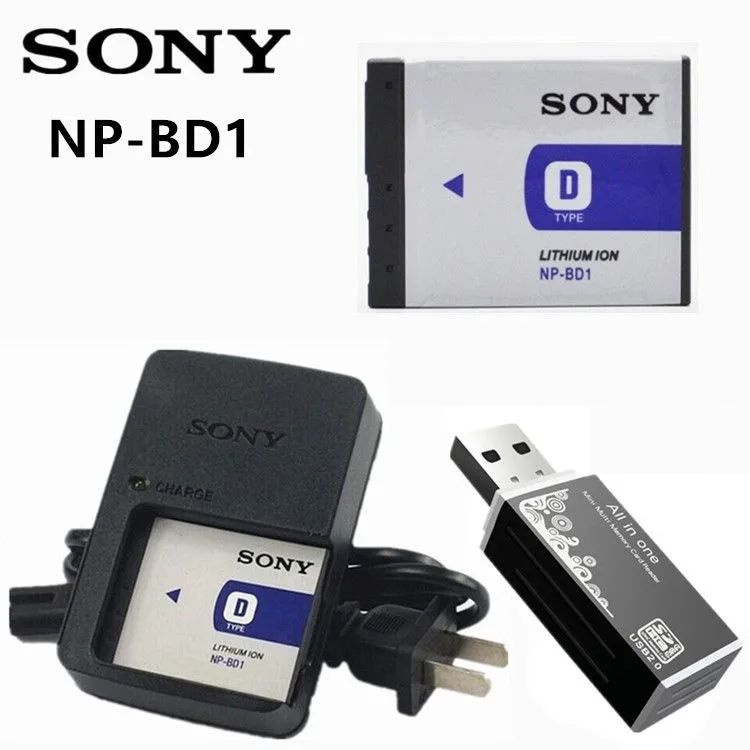 Bộ Sạc Máy Ảnh Sony DSC-T2 T70 T75 T77 T200 T300 NP-BD1 | Shopee Việt Nam