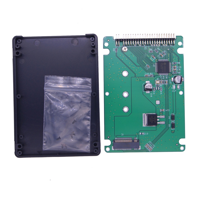 M.2 to ide enclosure case box b + m key ngff m.2 sata ssd sang 2.5 "ide ...