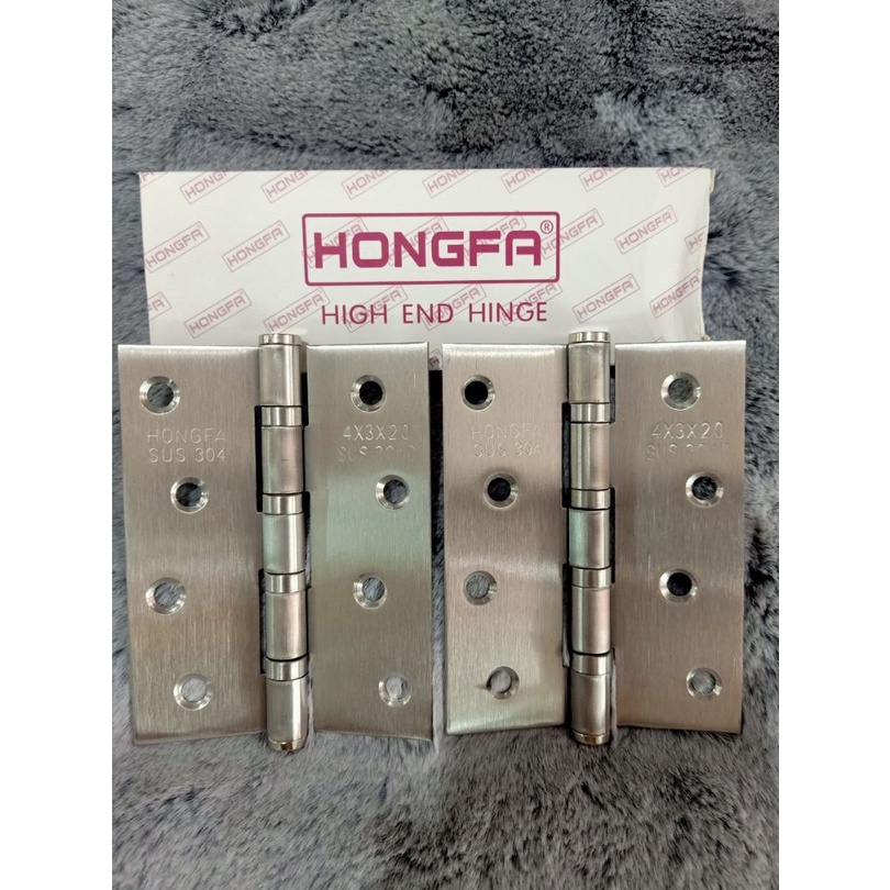 Bản lề cửa phòng inox (Bản lề lá 1T, 1T2) Hongfa Hong Fa | Shopee Việt Nam